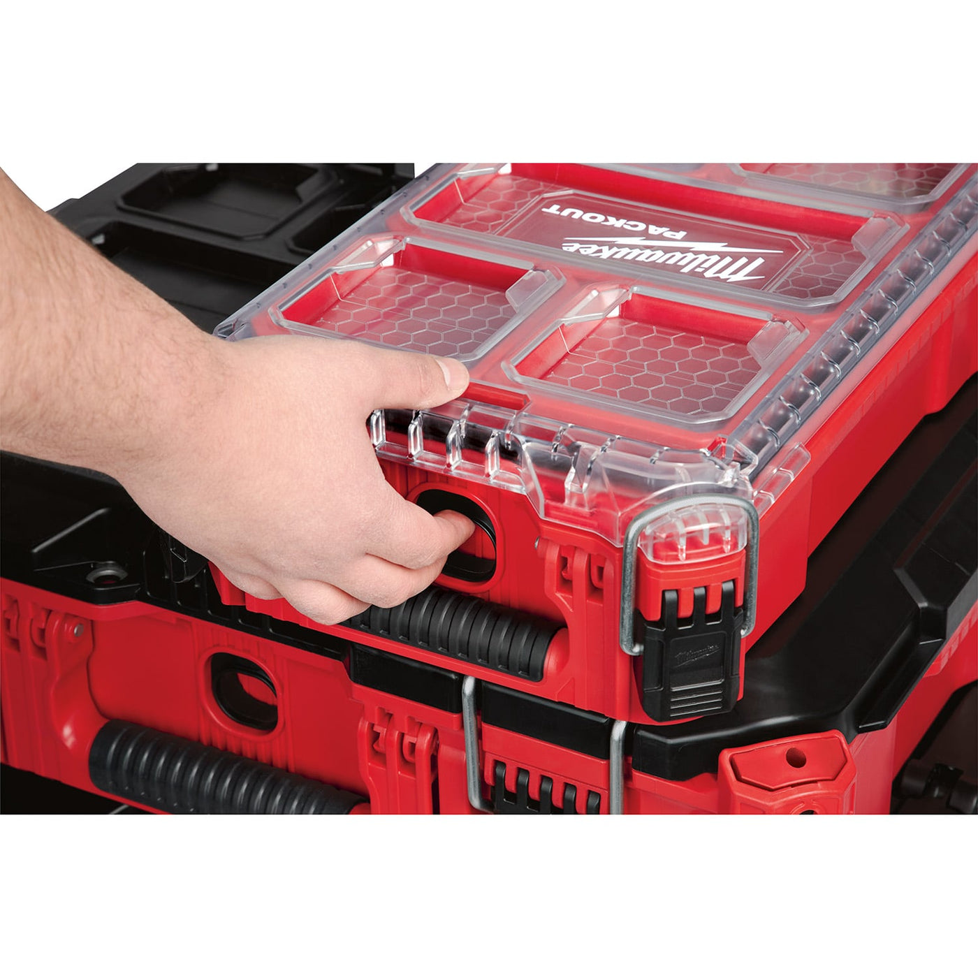 Organizador Compacto PACKOUT™ Milwaukee 48-22-8435 — Alcorsa Herramientas